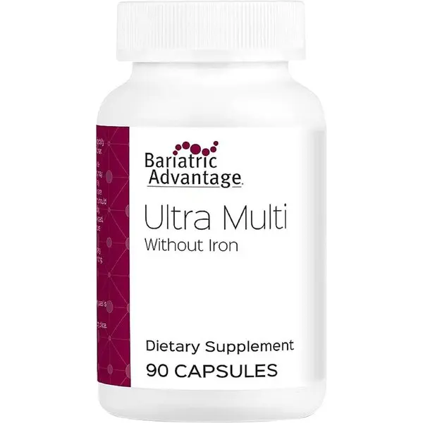 BARIATRIC ADVANTAGE Ultra Multi Formula Without Iron 90 Capsules