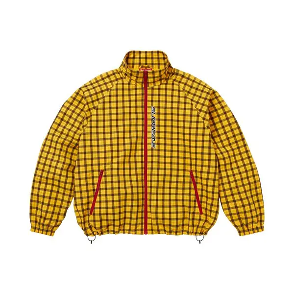 Supreme Plaid Track Jacket