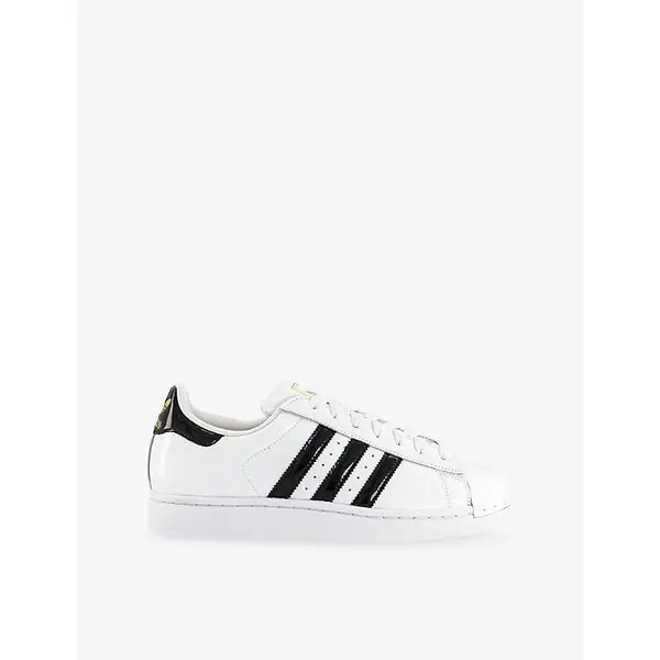 Adidas Superstar Ii Patent-leather Low-top Trainers