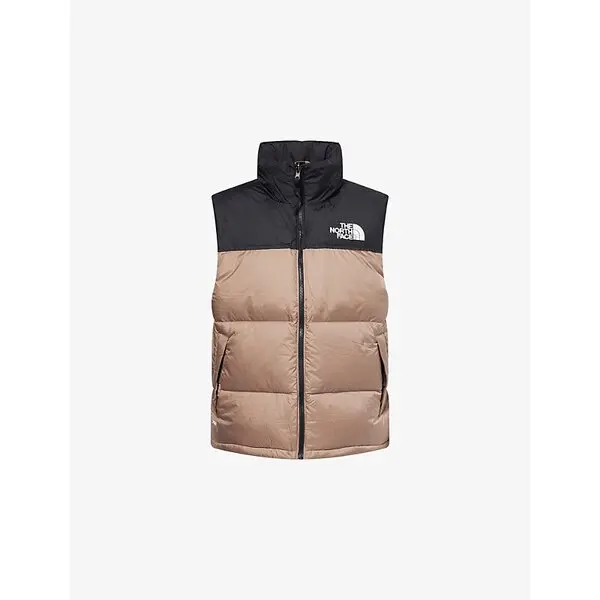 The North Face 1996 Retro Nuptse Brand-embroidery Shell-down Gilet