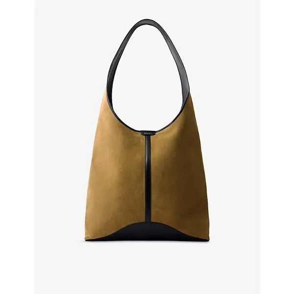 Soeur Delice Suede And Leather Tote Bag