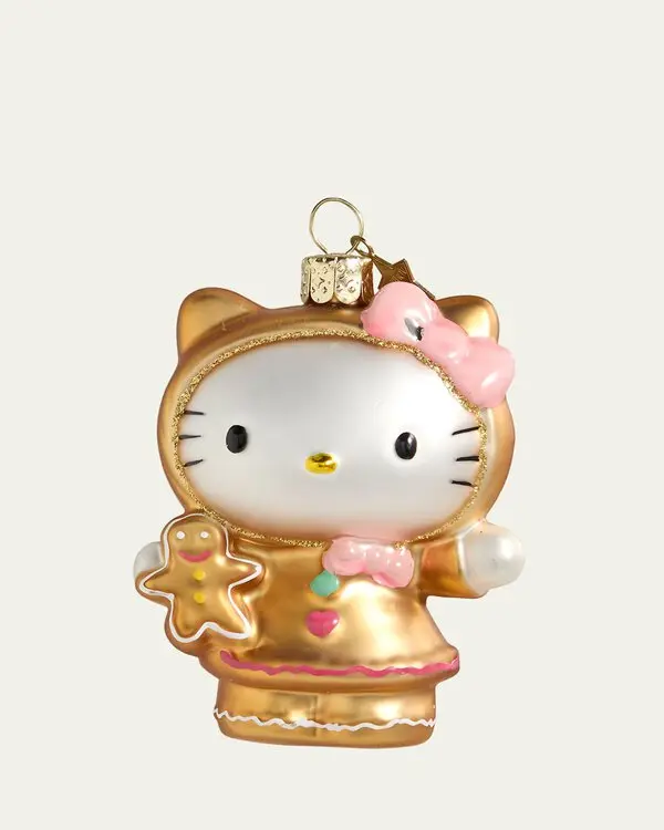 VONDELS Hello Kitty Gingerbread Christmas Ornament