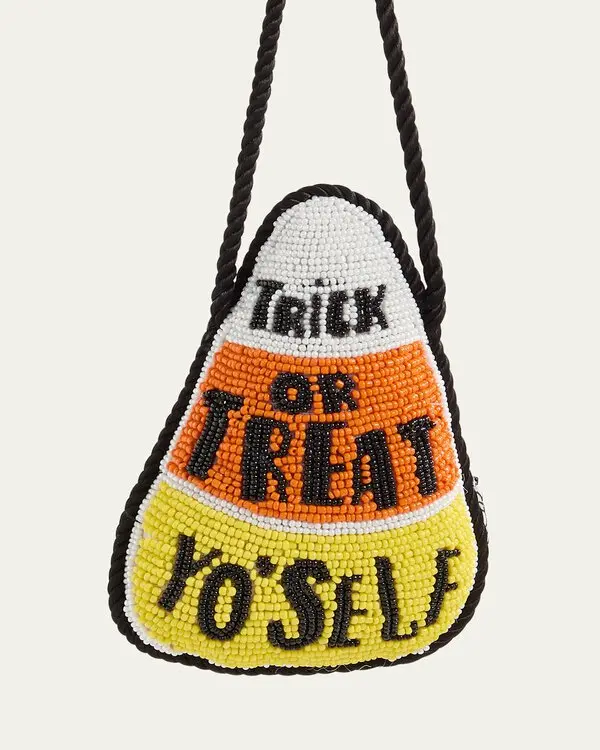 SUDHA PENNATHUR Trick Or Treat Yo Self Beaded Doorknocker