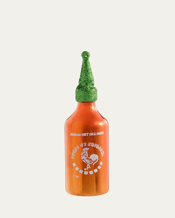 CODY FOSTER & CO Sriracha Chili Sauce Christmas Ornament