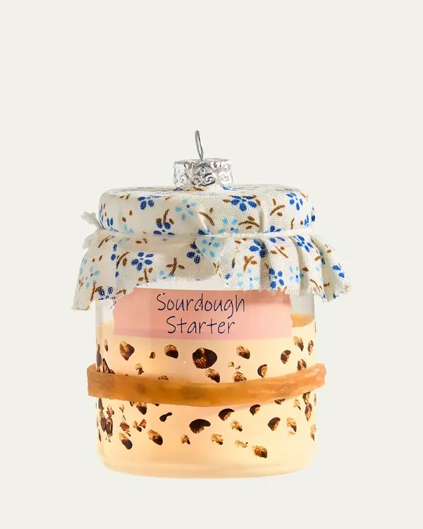 CODY FOSTER & CO Sourdough Starter Christmas Ornament