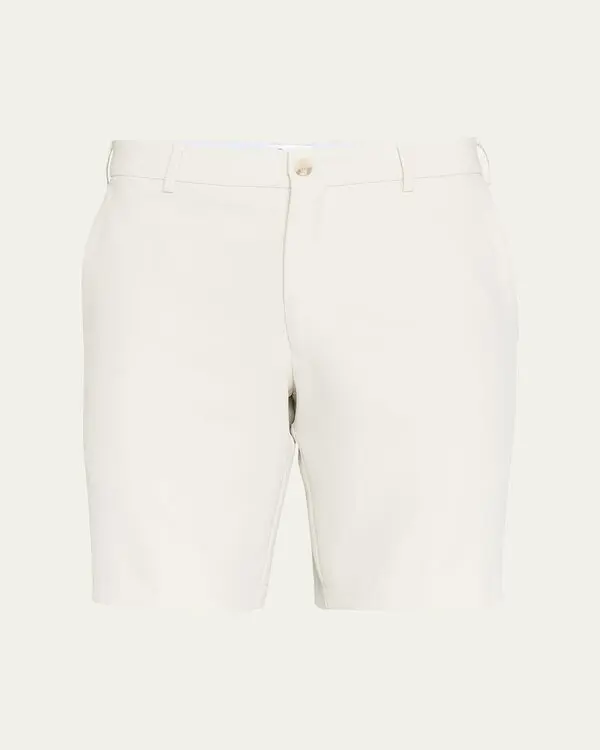 Peter Millar Salem High Drape Performance Shorts - Stone