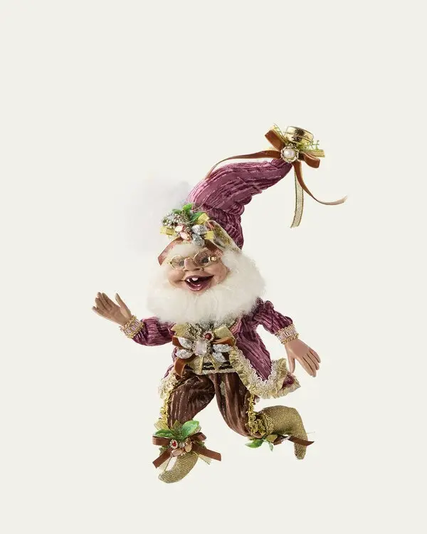MARK ROBERTS Joy To The World Elf Christmas Figurine