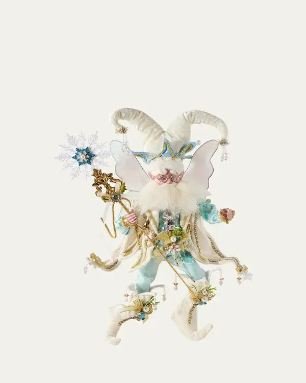 MARK ROBERTS Snowflake Fairy Decoration, Medium