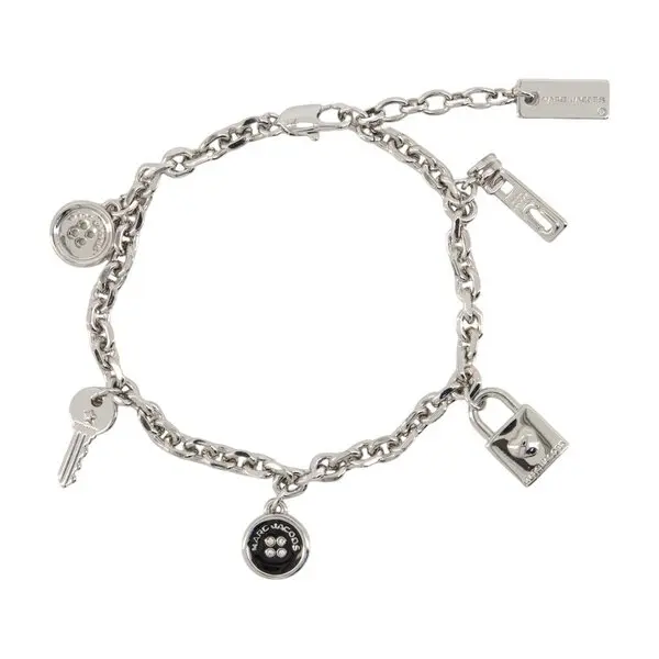 Marc Jacobs Button Charm Bracelet Metal