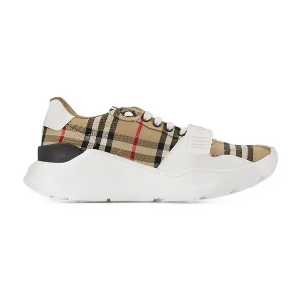 Burberry Lf Tnr New Regis L Chk Sneakers Multi Cotton