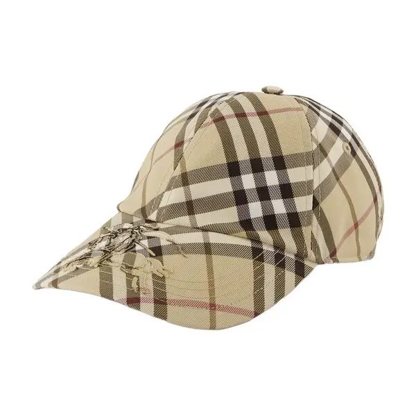 Burberry Essential Check Cap Synthetic