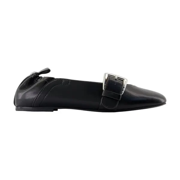 GANNI Butterfly Ballerinas Synthetic