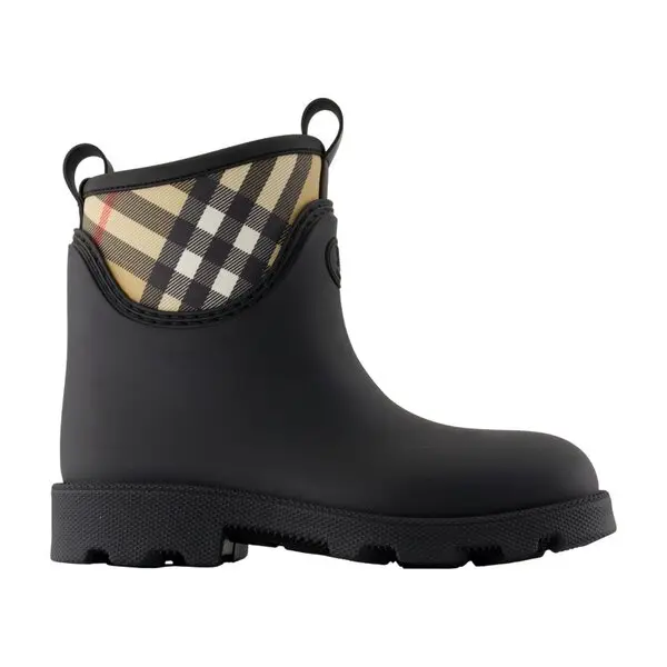 Burberry Marsh Stamp Low Ankle Boots Synthetic