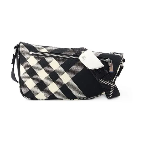 Burberry Shield Messenger S Crossbody Synthetic