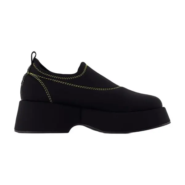 GANNI Retro Flatform Loafers Synthetic