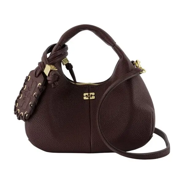 GANNI Mini Grained Purse Synthetic