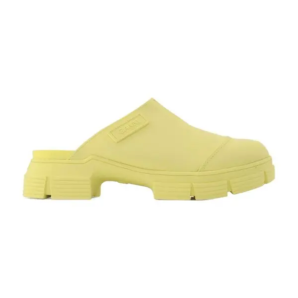 GANNI Recycled Rubber Retro Mules