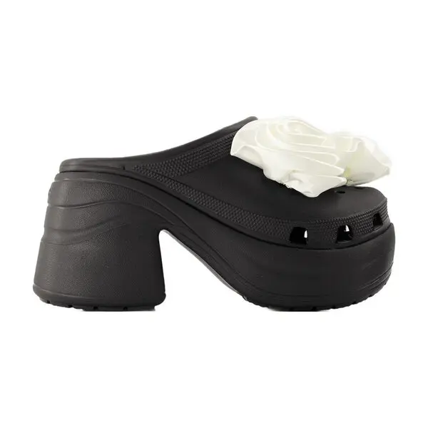 CROCS Siren Rosette Sandals Synthetic