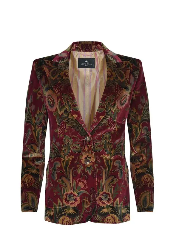 Etro Jacket Made Of Cotton Blend