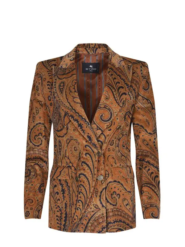 Etro Jacket Made Of Cotton Blend