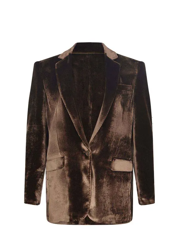 Etro Jacket Made Of Silk Blend Velvet
