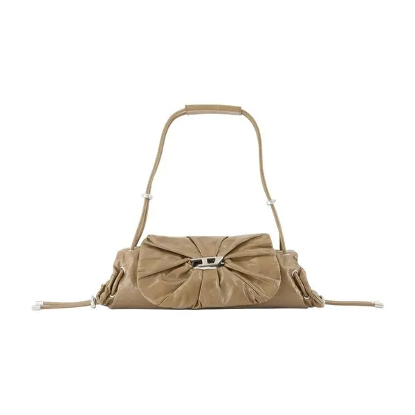 Diesel Scrunch D Small Shoulder Bag Leather