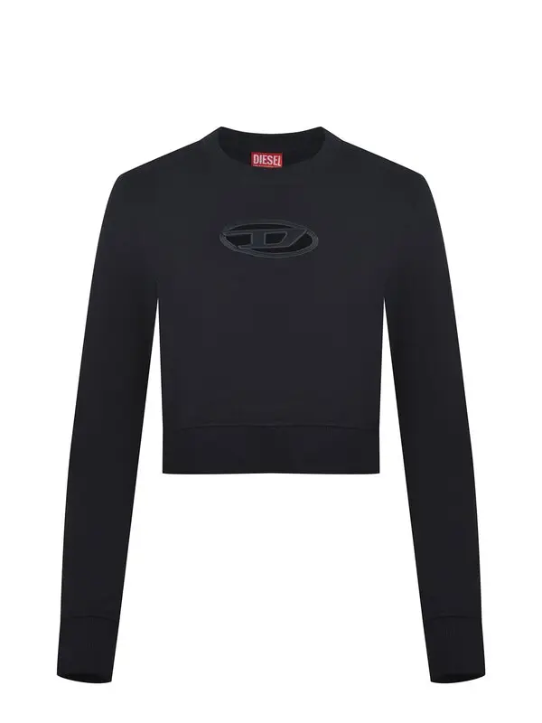 Diesel Sweatshirt 'f Slimmy Od' In Cotton Blend
