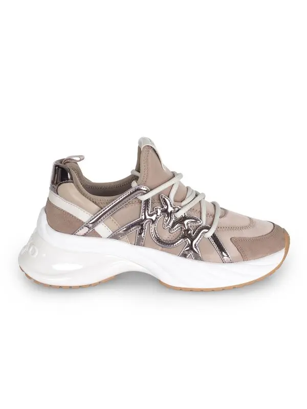 Pinko Ariel' Slip On Sneakers Made Of Technical Fabric