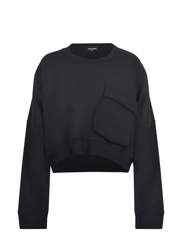 Dsquared2 Sweatshirt Made Of Cotton Blend
