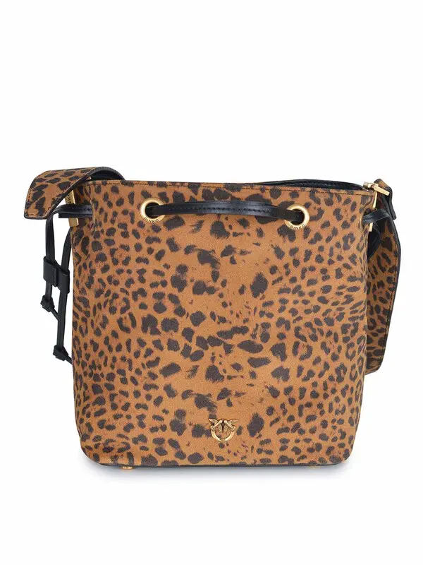 Pinko Mini Bucket' Bag Made Of Suede