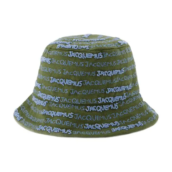 Jacquemus Bordado Bucket Hat Cotton