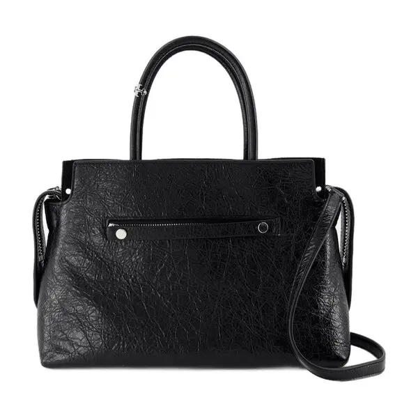 Tory Burch Mercer Satchel Purse Leather