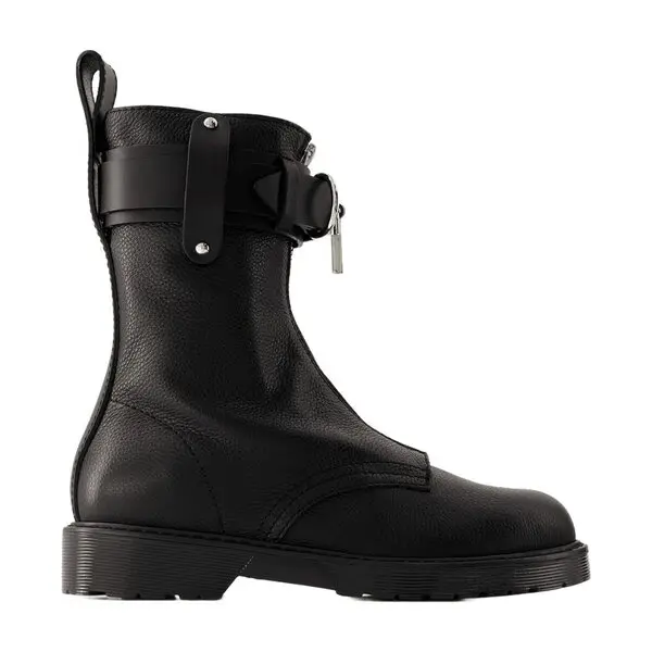 JW Anderson Punk Combat Boots Leather