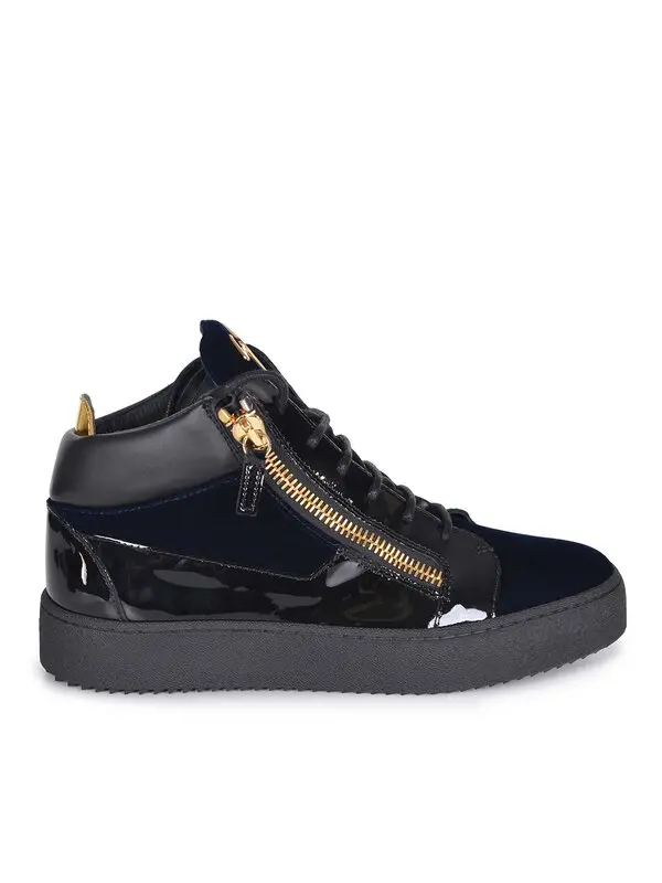 GIUSEPPE ZANOTTI High Top Sneakers 'kriss' Made Of Leather