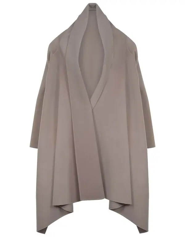 Alberta Ferretti Coat Made Of A Wool And Cashmere Blend