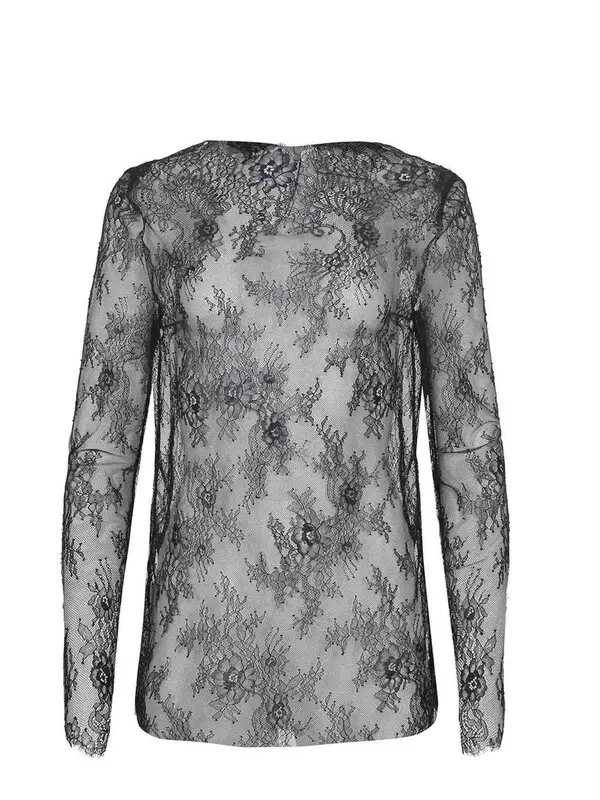 Alberta Ferretti Top Made Of Lace