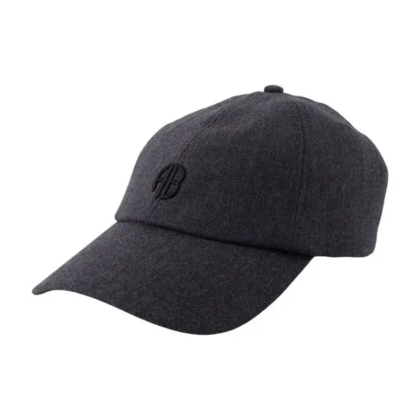 ANINE BING Jeremy Baseball Cap Wool