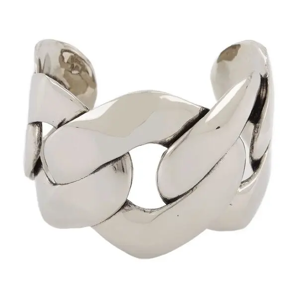 Alexander McQueen Chain Cuff Earring In Coated Brass