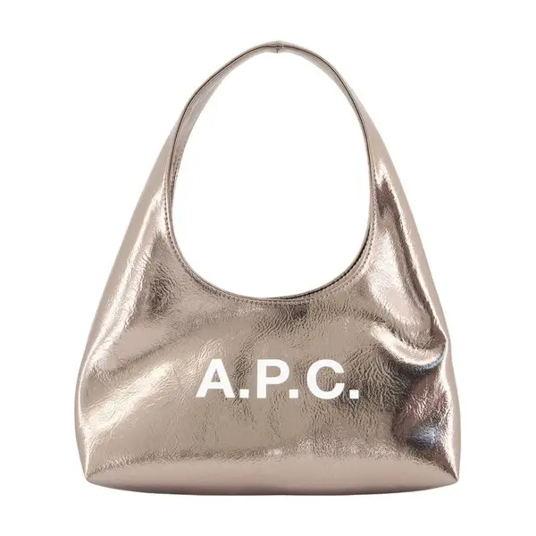 A.p.c. Baby Ninon Shoulder Bag Synthetic Metallic