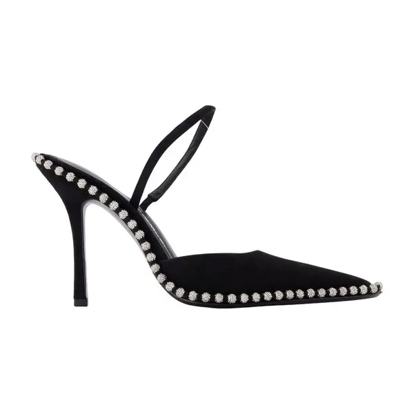 Alexander Wang Tia 105mm Slingback Heels Leather
