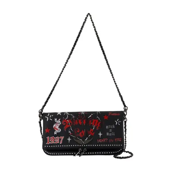 Zadig&Voltaire Rock Wallet On Chain Leather