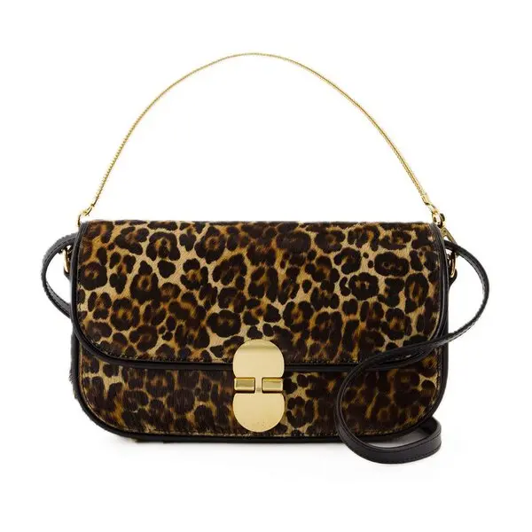 A.p.c. Grace Chaine Clutch Leather