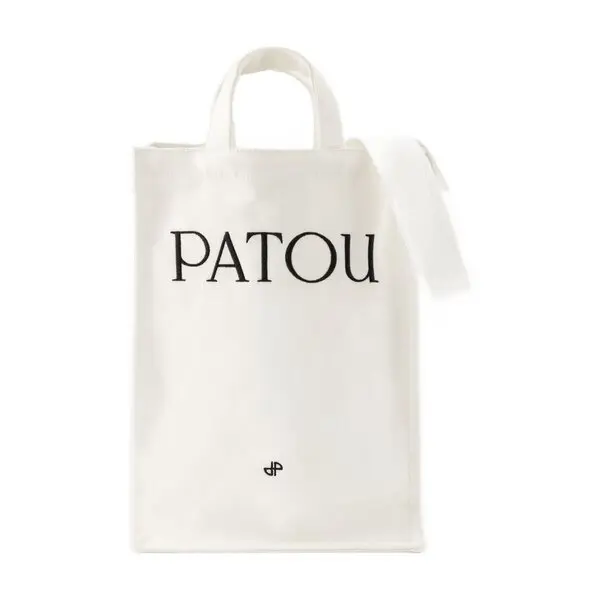 Patou Vertical Shopper Bag Cotton