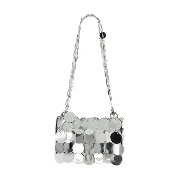 Rabanne Sparkle Nano Purse Polyester