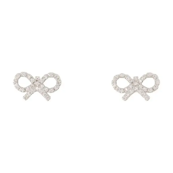 SELF-PORTRAIT Micro Bow Earrings