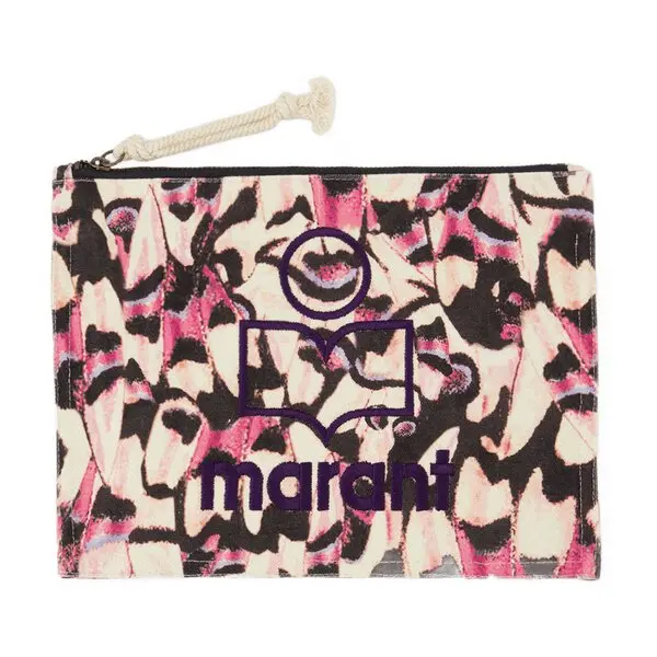 Isabel Marant Netia Pouch Cotton Multi