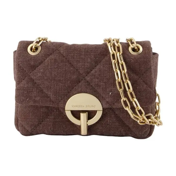 Vanessa Bruno Nano Moon Shoulder Bag Linen
