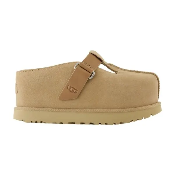 UGG W Goldenstar Hi Clog Mules Leather