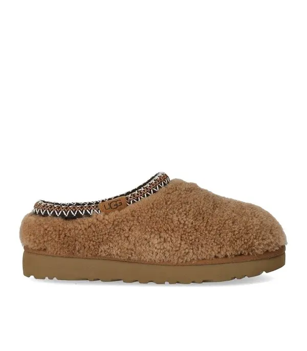 UGG Tasman Maxi Curly Chestnut Slipper