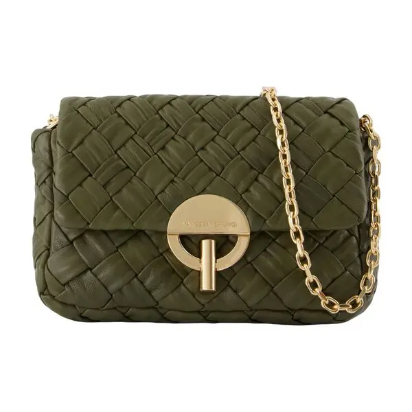 Vanessa Bruno Nano Moon Shoulder Bag Leather